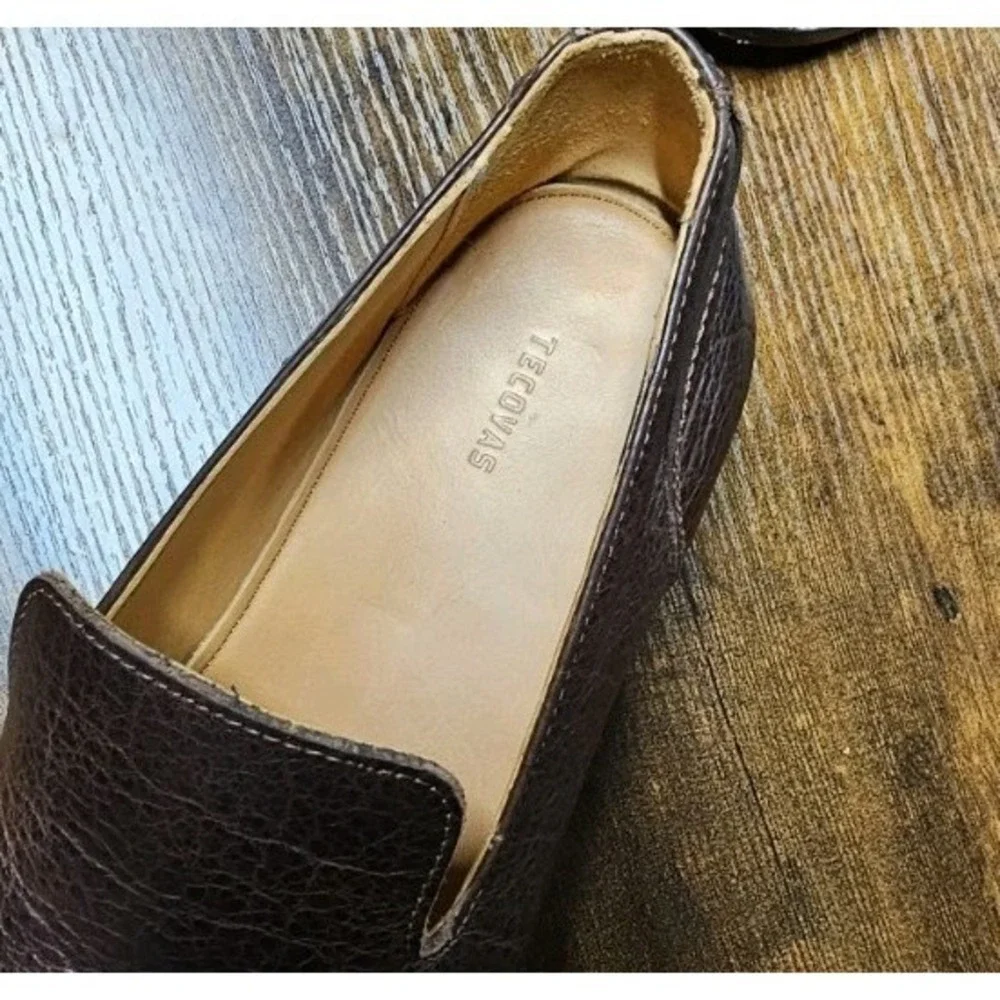 Tecovas | Shoes | Tecovas The Monterrey Brown Leather Slipon Shoes Size ...